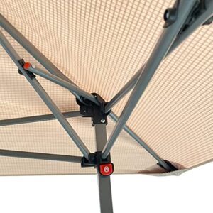 Garden Winds Replacement Canopy Top Cover for Compatible with The Coleman Light and Fast 10x10 Tent - Riplock 350