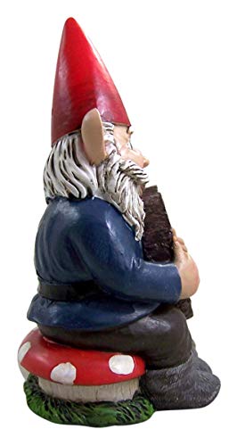 Forever Gnome Old Couple Small Indoor Outdoor Garden Figurine, 6 Inch