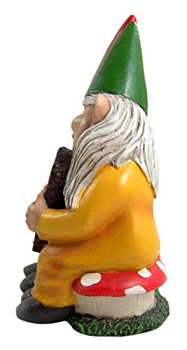 Forever Gnome Old Couple Small Indoor Outdoor Garden Figurine, 6 Inch