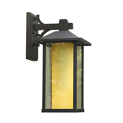 ZSEDP Outdoor Wall Lamp Waterproof Balcony Aisle Corridor Lamp Garden Villa Courtyard Exterior Wall Lamp European Style Wall Lamp Led