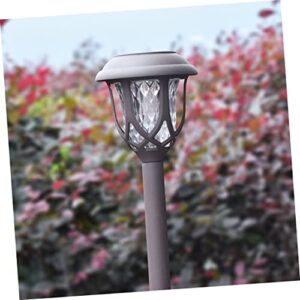 OSALADI Outdoor Decor Yard Light Villa Walkway Patio Lamp LED Warm Lawn Plug Driveway Lighting Outdoor for Solar Garden Outside Lights Night Courtyard Pathway Power Drivewaywarm Solar Lights Outdoor