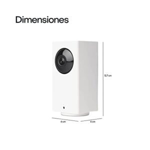 Wyze Cam 1080p Pan/Tilt/Zoom Wi-Fi Indoor Smart Home Camera with Night Vision, 2-Way Audio, Works with Alexa & the Google Assistant, White - WYZECP1