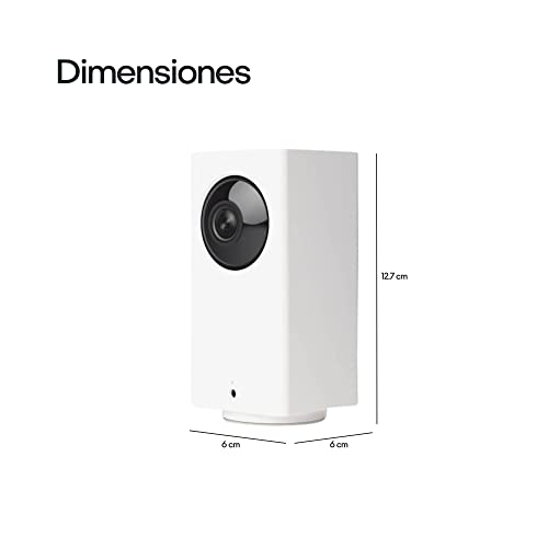 Wyze Cam 1080p Pan/Tilt/Zoom Wi-Fi Indoor Smart Home Camera with Night Vision, 2-Way Audio, Works with Alexa & the Google Assistant, White - WYZECP1