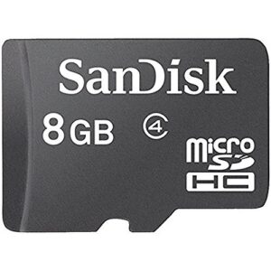 sandisk® microsdhc™ 8gb memory card