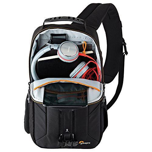 Lowepro LP36899PWW Slingshot Edge 250 AW - A Secure, Slim, Smart and Protective Sling for a Compact DSLR or DJI Mavic Pro/Mavic Pro Platinum,Black,9.06 x 4.72 x 8.27 in