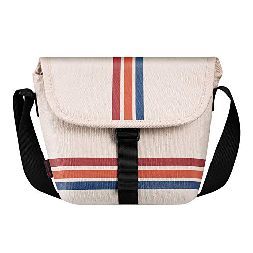 Fintie Camera Bag Compatible with Polaroid OneStep+, Onestep 2 VF, Now+ I-Type, Now I-Type Instant Film Camera - Canvas Travel Bag Soft Pouch with Adjustable Strap & Interior Pocket