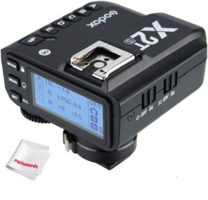 godox x2t-s ttl wireless flash trigger for sony, bluetooth connection, 1/8000s hss, 5 separate group buttons, relocated control-wheel, new hotshoe locking, new af assist light