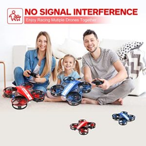 NEHEME NH330 Mini Drones for Kids Beginners Adults, RC Small Helicopter Quadcopter with Headless Mode, Auto Hovering, Throw to Go, 3D Flip and 2 Batteries, Indoor Flying Toys/Gift for Boys Girls