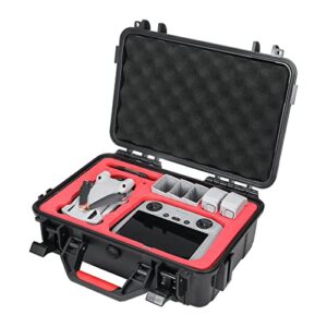 skyreat mini 3 /mini 3 pro rc hard case,waterproof hard shell storage bag for dji mini 3 / mini 3 pro with dji rc controller accessories