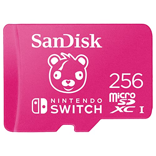 SanDisk 256GB microSDXC Card Licensed for Nintendo Switch, Fortnite Edition - SDSQXAO-256G-GN6ZG