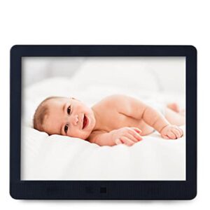 pix-star 10 inch wifi digital picture frame, share videos and photos instantly by email or app, motion sensor, ips display, effortless one minute setup, highly giftable