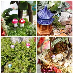 HYG Miniature Fairy Garden Accessories, Including Fairy Garden Animals, Mini Garden Houses and DIY Fairy Garden