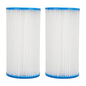 rvsky garden kit 2pcs pool filter cartridge filter replacement for hot tubs spas children’s swimming pool