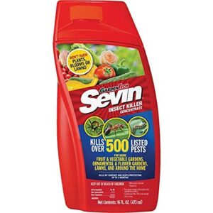 sevin 100530122 gardentech insect killer concentrate, 16 fl oz, plain