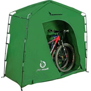 yardstash bike storage tent heavy duty, outdoor, portable shed cover for bikes, lawn mower, garden tools for waterproof, heavy-duty tarp to protect from rain, wind and snow, spring cleaning essential