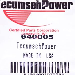 Tecumseh 640005 Lawn & Garden Equipment Engine Main Nozzle Tube Genuine Original Equipment Manufacturer (OEM) part