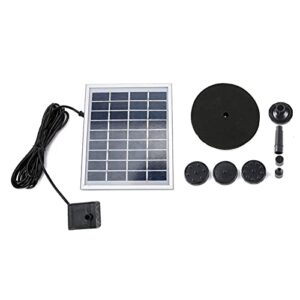 zpshyd solar fountain pum, 9v 2.0w solar fountain outdoor landscape floating fountain pump kit for pools garden decoration