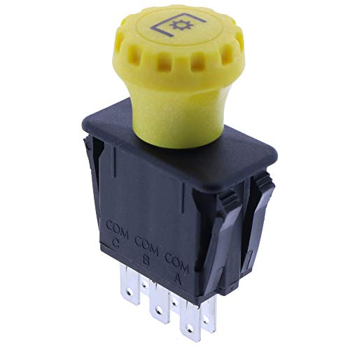 Jeenda PTO Switch 430-073 430073 6271-302 AM127393 LVA21438 AM124140 for JohnDeere 425 445 455 G100 LX289 LT190 LX288 Sabre 2048HV Scotts S2554