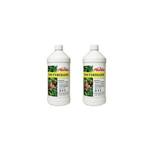 lilly miller alaska fish fertilizer 5-1-1 concentrate 1 quart (2-pack)