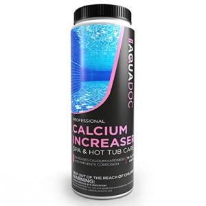 aquadoc | spa calcium hardness increaser hot tub owners rely on, calcium increaser spa hardness increaser & calcium booster for hot tubs, spa calcium increaser & hot tub water hardener spa chemicals