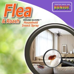 Bonide Flea Beater Flea & Roach House Guard Household Insect Spray, 128 Ready-to-Use Long Lasting Insect Control & Protection