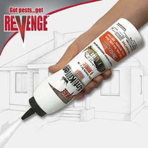 REVENGE Ant Killer Dust, 1 lb. Ready-to-Use Long Lasting and Waterproof Formula for Indoors & Outdoors, Perimeter Treatment