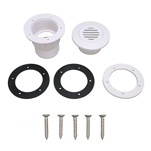 RvSky Garden kit Pool Nozzle Replacement G2A Thread Wear Resistant Pool Outlet Nozzle with 5 Screws for Swimming Pool