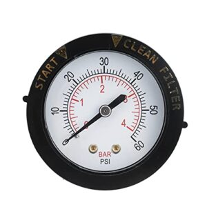 household garden products sand cylinder pressure gauge g1/4 male thread easy installation reliable practical swimming pool accessories