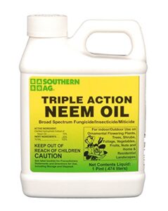 southern ag 08722 triple action neem oil fungicide insecticide miticide, brown