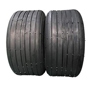 parts-diyer 2 pcs 13×6.50-6 lawn & garden mower golf cart turf bias tires tractor tubeless 4pr bias load range b