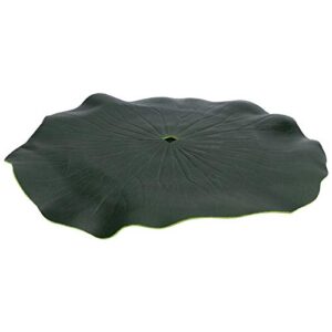 TOPINCN Lotus Leaf Floating Tray for Solar Fountain Pump Portable Floating Tray for Garden Pond Pool Fish Pond