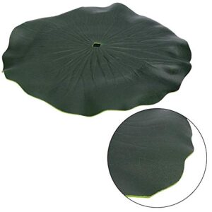 TOPINCN Lotus Leaf Floating Tray for Solar Fountain Pump Portable Floating Tray for Garden Pond Pool Fish Pond