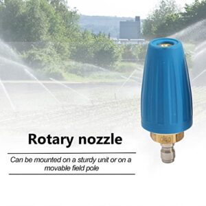 Mojoyce 5000psi High Pressure Cleaning Water Spray Nozzle Ceramic Core Garden Rotary Sprinkler System Hose Valve Tools