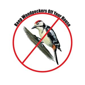 Bird Banisher Woodpecker Deterrent & Bird Scare Device