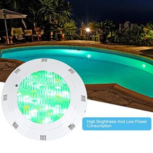 LED Pool Light, IP68 Waterproof Underwater Light, 72W 360LED RGB Pool Light with Remote Control for Swimming Pool, Rockery, Aquarium, Garden, Fountain(AC12V)