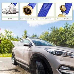 XUNCHI High Pressure Power Washer Wand Hydro Jet Nozzle for Garden Cleaning Car Washing Watering Sprayer Cleaning Tool