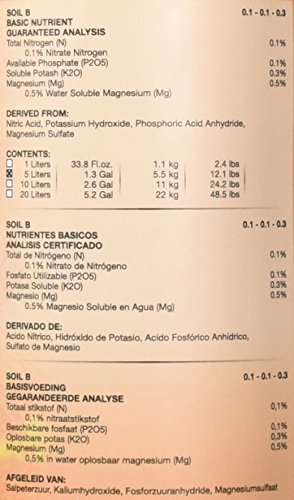 House & Garden Soil Nutrient A and B, 5 L