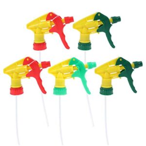 hemoton spray nozzle head spray bottle tops 10pcs replacement trigger sprayer nozzles heavy duty replacement part bottle heads for plastic spray bottles spray bottle nozzle spray bottle nozzle