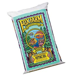 Foxfarm FX14000 Ocean Forest Indoor/Outdoor Garden Potting Soil Bags 6.3-6.8 pH, 1.5 Cubic Feet, 40 pounds for Plants (3 Pack)