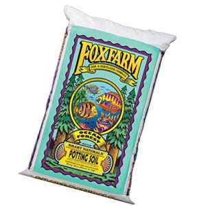 Foxfarm FX14000 Ocean Forest Indoor/Outdoor Garden Potting Soil Bags 6.3-6.8 pH, 1.5 Cubic Feet, 40 pounds for Plants (3 Pack)