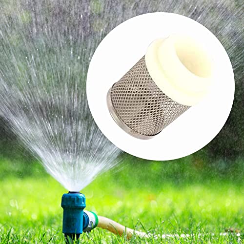 Garden Hose Filter Irrigation Filter 304 Stainless Steel Net Filter Irrigation Water Pump Protect Hose Screen Water Clean Screen Net Filter 1inch Hose Strainer, Irrigation Filter