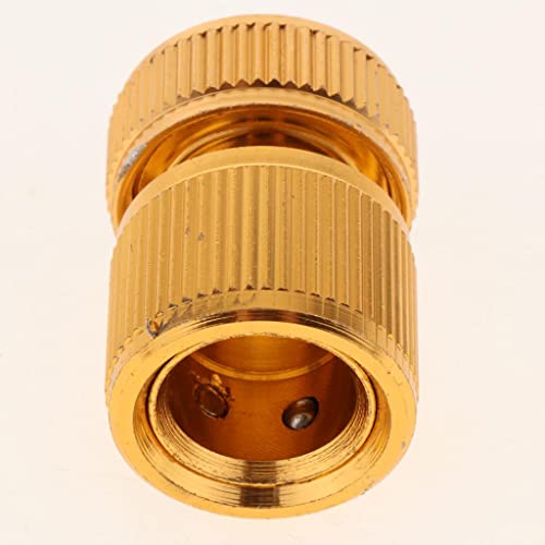 PETSOLA 2Pcs Pressure Washer Hose Adaptor Brass Plug Connection for Garden Hose - 1/2'' Female