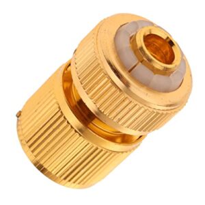 PETSOLA 2Pcs Pressure Washer Hose Adaptor Brass Plug Connection for Garden Hose - 1/2'' Female