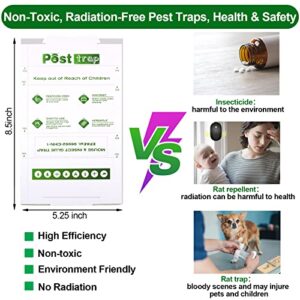 Protecker Mouse Trap,Pest Control Traps,Professional Strength Mouse Glue Traps ,Mice Rat Moths Bugs Insects Bed Bugs Spiders Cockroaches Snake Glue Traps for House Indoor Outdoor ,Non-Toxic&Pet Safe