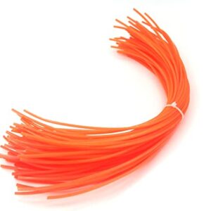 QUASION WA0050 Flex-A-Line 60-Pack 13.8" Replacement Line Compatible with Worx WG430 Electric Leaf Mulcher