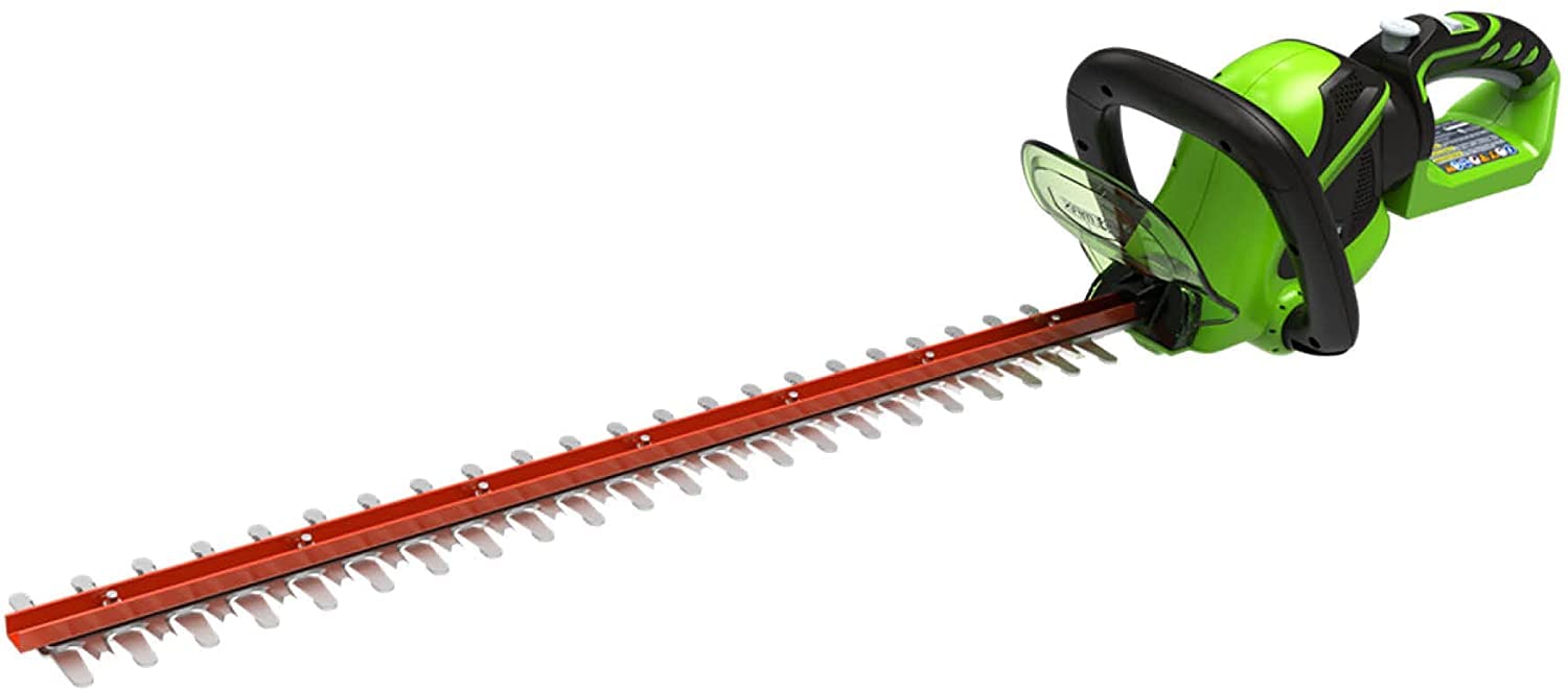 Greenworks 40V 24" Cordless Hedge Trimmer, Tool Only