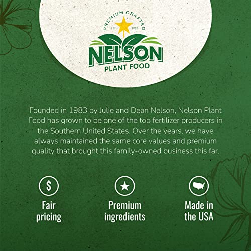 Nelson Plant Food - NutriStar Hibiscus Fertilizer - Outdoor and Indoor Plant Food - Tropical Hibiscus Fertilizer For All Flowering Tropical Plants