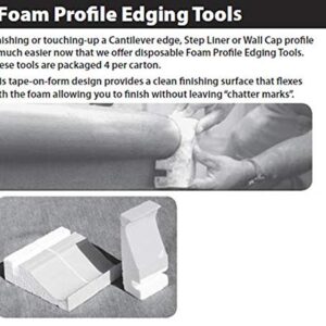 Stegmeier Regular Foam Profile Edging Tool-Pool Form (4 pcs.)