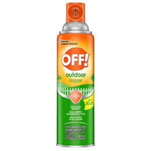 off! outdoor insect & mosquito repellent fogger, kills & repels insects in an up to 900 sq, ft, area, 16 oz.