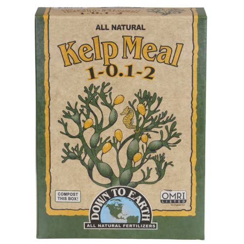 Down to Earth Organic Kelp Meal Fertilizer Mix 1-0.1-2, 0.5 lb